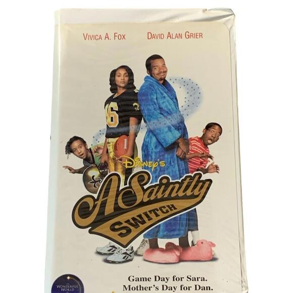 Media | Disneys A Saintly Switch Vhs Vivica A Fox David Alan Grier ...